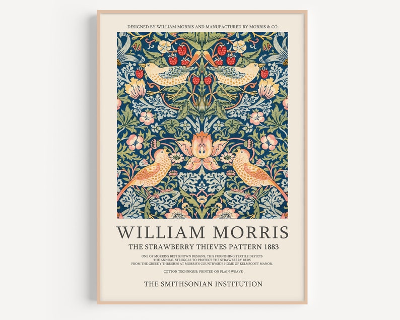 William Morris Flower Print, Digital Download, Morris Art Print ...