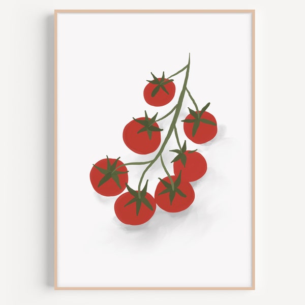Tomato Print - Etsy