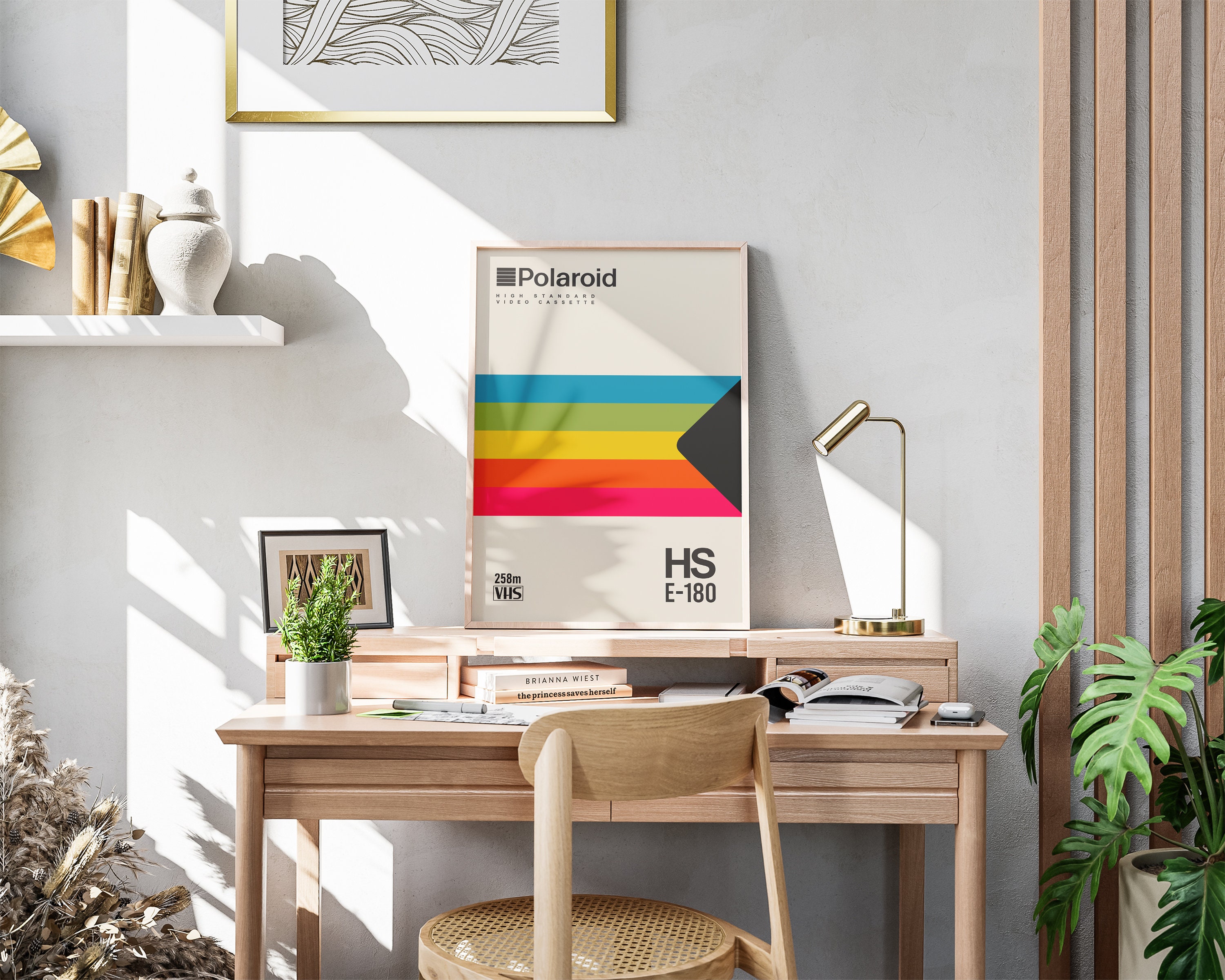 Polaroid Vhs Wall Art, 80s Vintage Movie Poster, Retro Vhs, Blockbuster ...