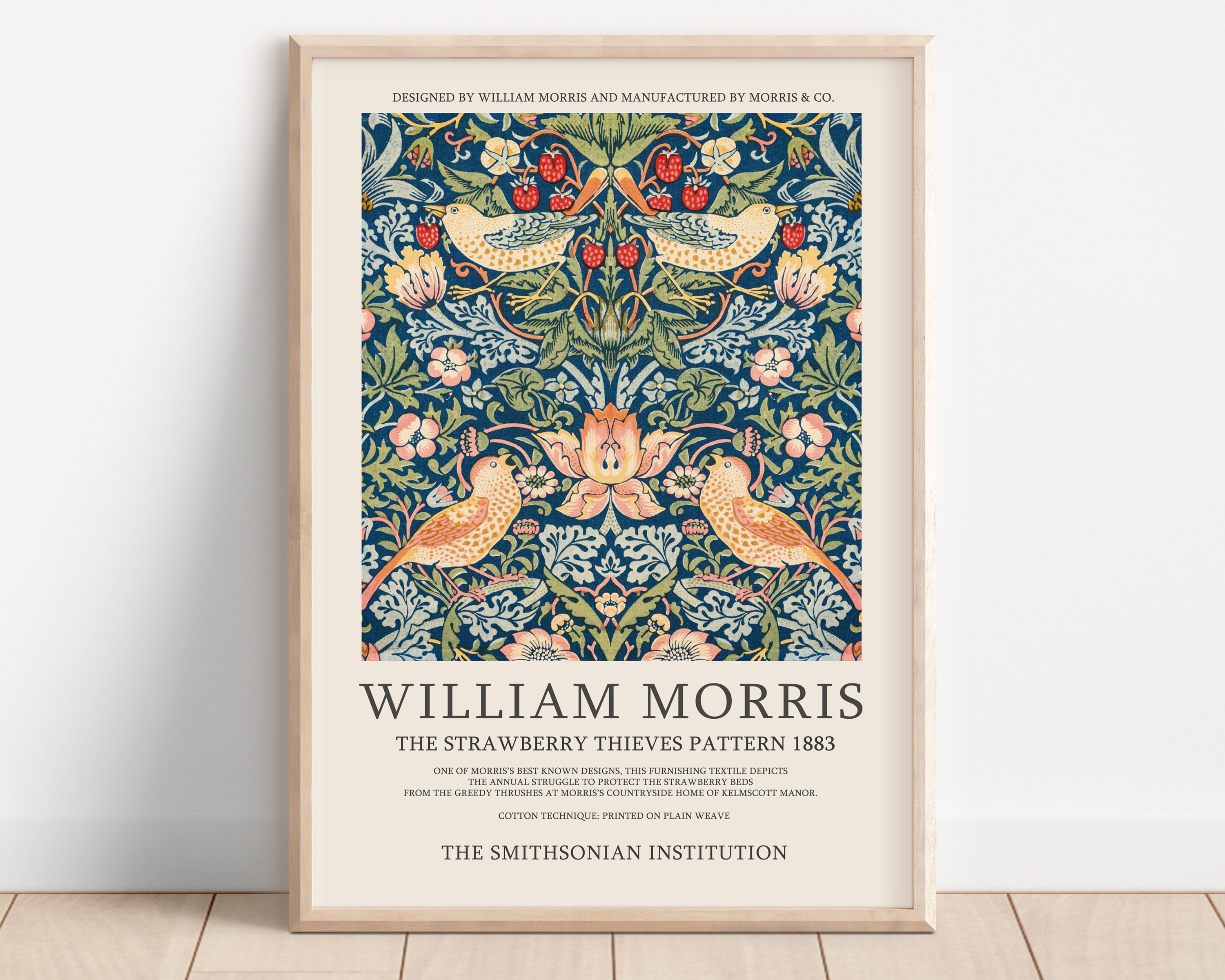 William Morris Flower Print, Digital Download, Morris Art Print ...