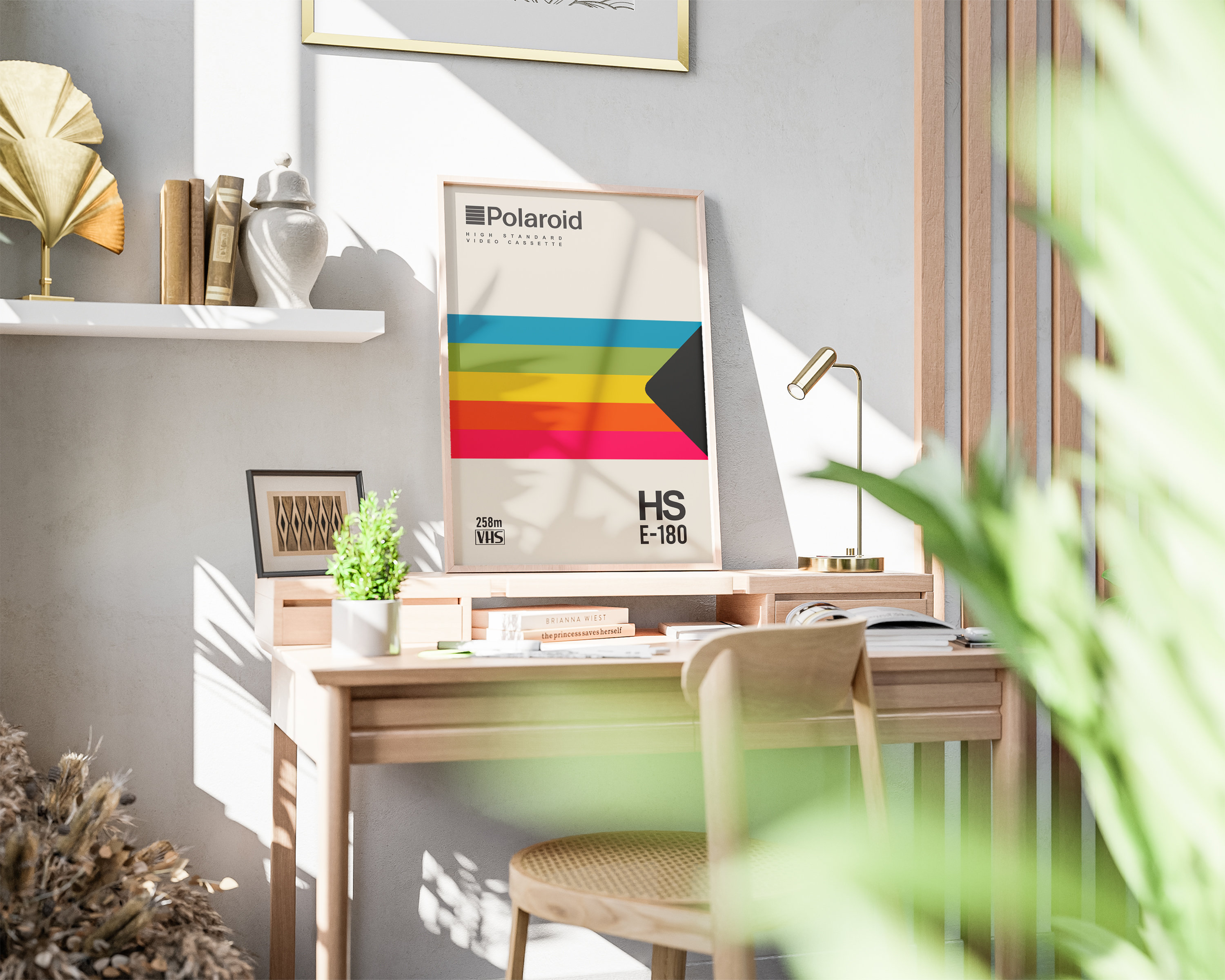 Polaroid Vhs Wall Art, 80s Vintage Movie Poster, Retro Vhs, Blockbuster ...