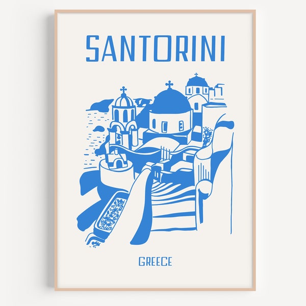 Greece Poster - Etsy