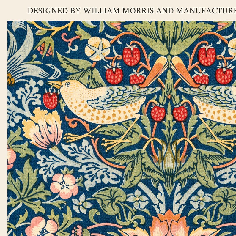 William Morris Flower Print, Digital Download, Morris Art Print ...