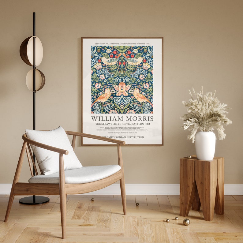 William Morris Flower Print, Digital Download, Morris Art Print ...
