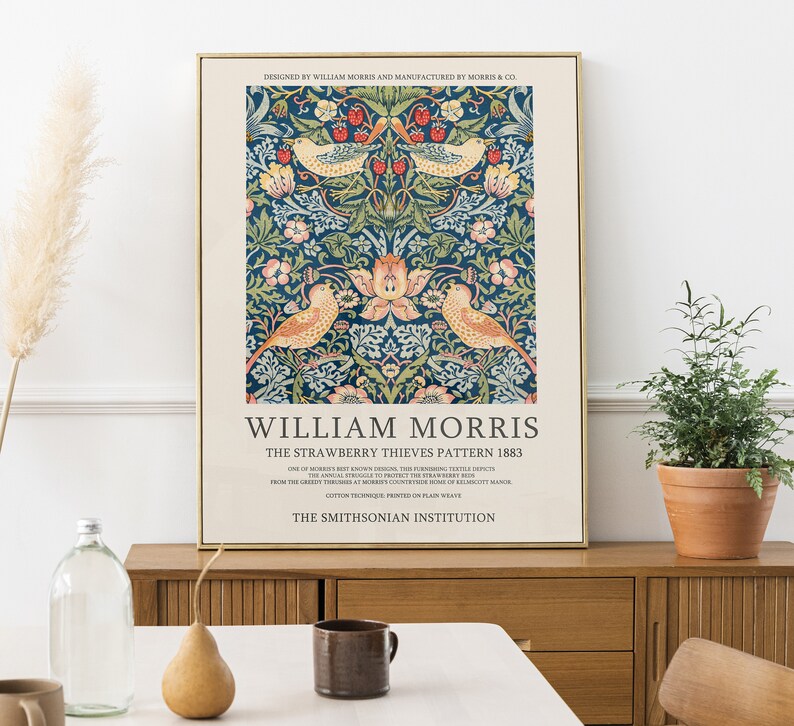 William Morris Flower Print, Digital Download, Morris Art Print ...