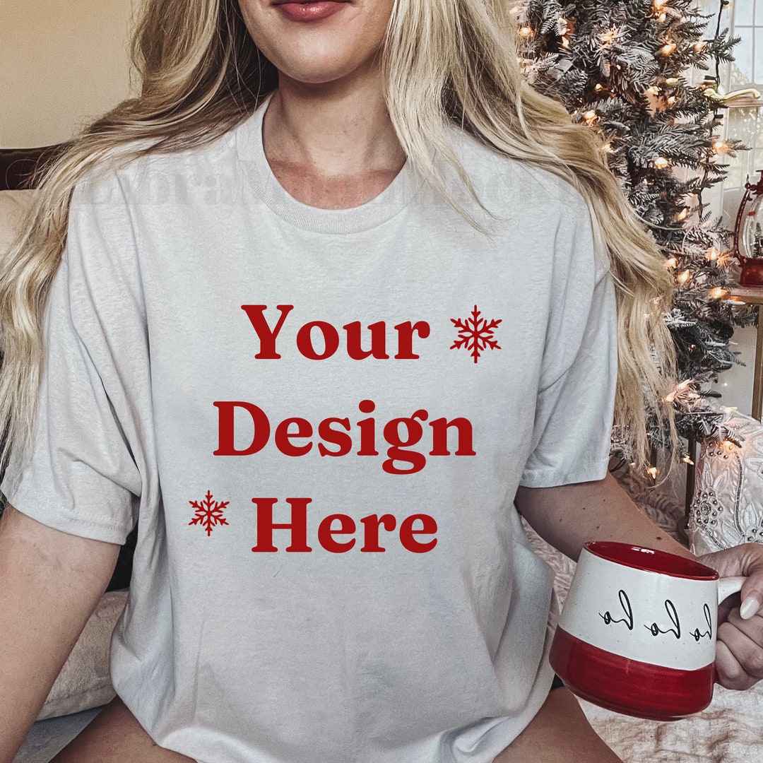 Gildan 5000 Mockup Ice Gray Shirt Mockup Gildan Christmas - Etsy