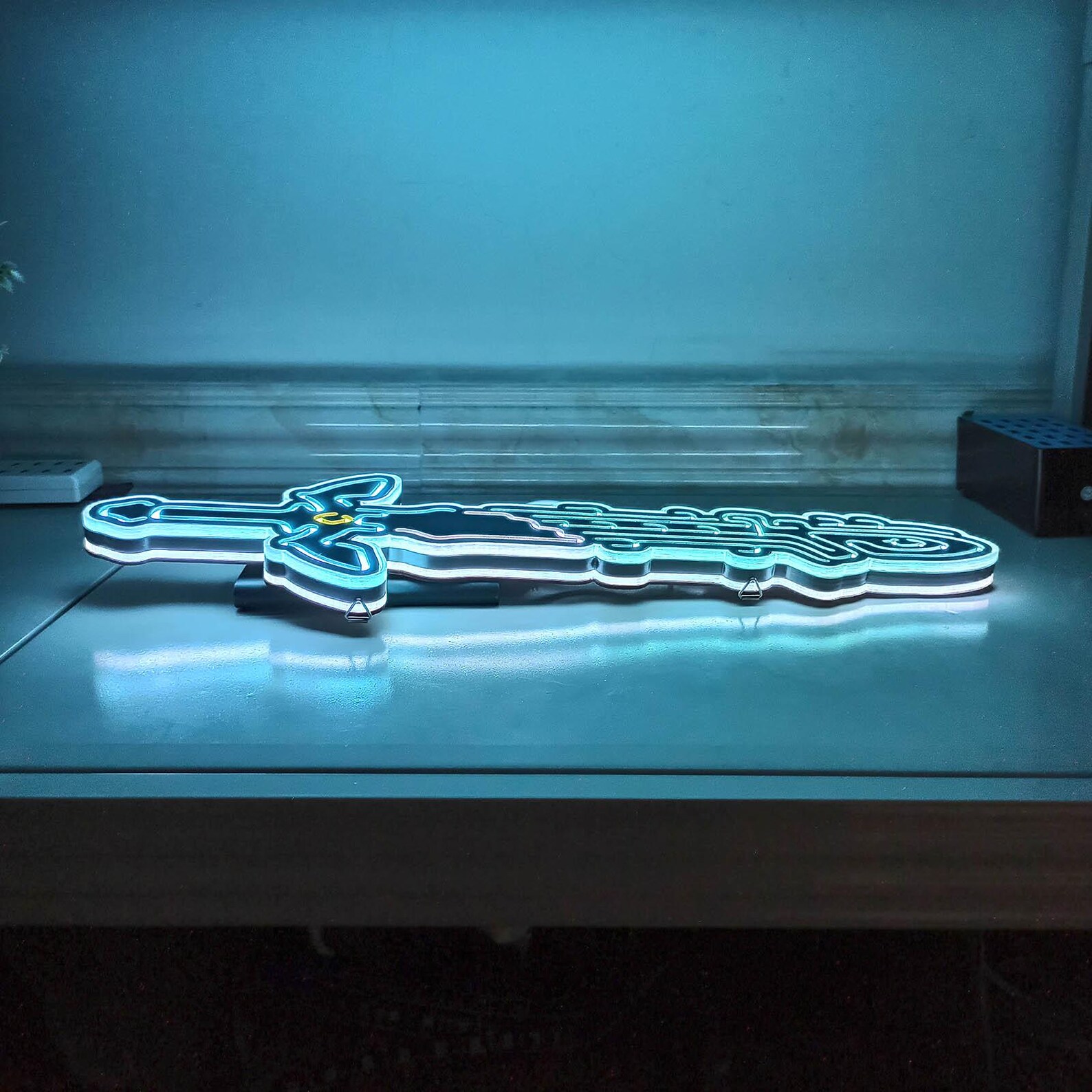 3d Lighted Legend of Zelda Master Sword | Led Master Sword Decoration ...