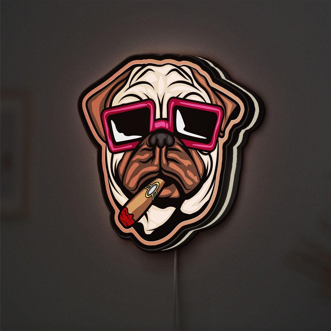 Custom 3D Light Box - Cool Street Style LED Night Light, Urban Meme ...