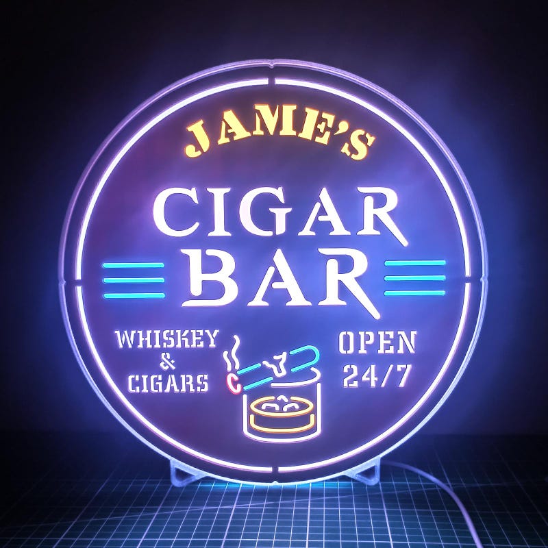 Cigar Bar Sign - Etsy