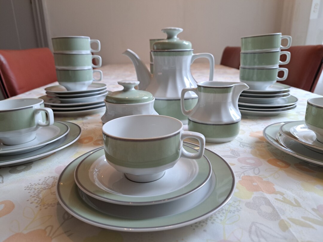 Eschenbach Bavaria Coffee/tea Set (12 Pers.), Cup and Saucer, Coffee ...