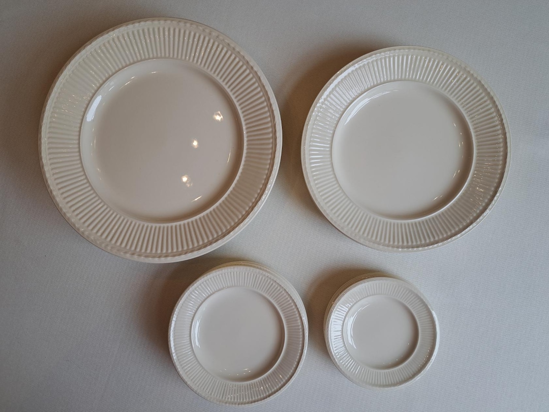 Wedgwood Edme Individual Plates, Dinner Plate, Pasta/soup Plate ...