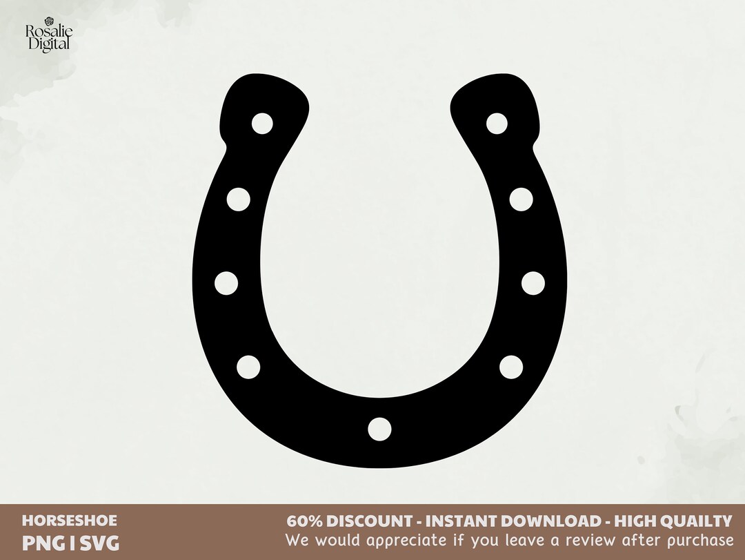 Horseshoe SVG Files, Horse Shoe Cut Files, Horseshoe Vector Files ...