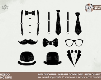 Bow Tie Svg Bow Vectorbow Clipart Bow Svg Bundle Cheer - Etsy