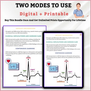 Heart Rhythm & EKG Study Guide, EKG Interpretation, Dysrhythmias ...