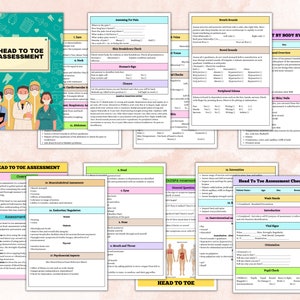 Head-to-toe-assessment Template - Nursing Study Guide - Nursing Notes ...