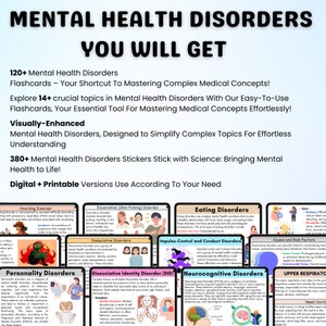 120+ Mental Health Nursing Flashcards | Mental Health Notes | Nursing ...