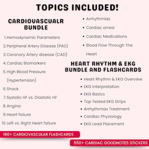 Cardiac Bundle | Cardiac Nursing Notes | ECG Rhythm & Arrhythmias ...