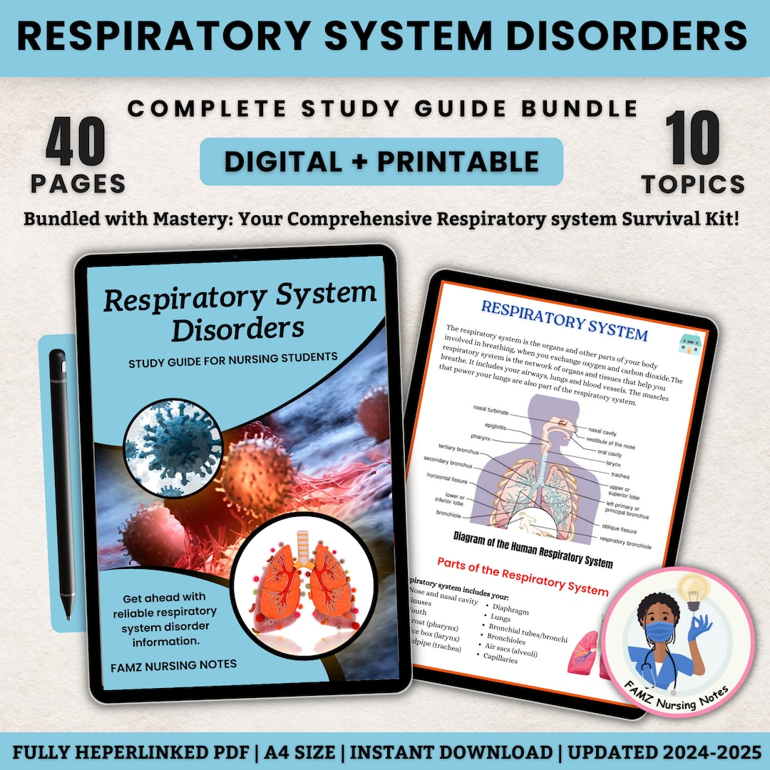 Respiratory Therapy Notes | Respiratory Notes | Med Surg Notes ...