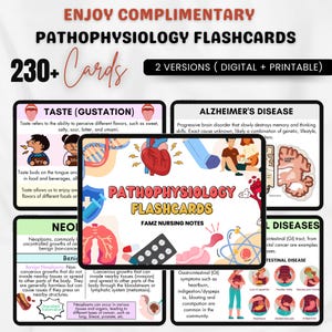 Complete Pathophysiology Study Guide | Nursing Notes | 2025 Edition - Etsy