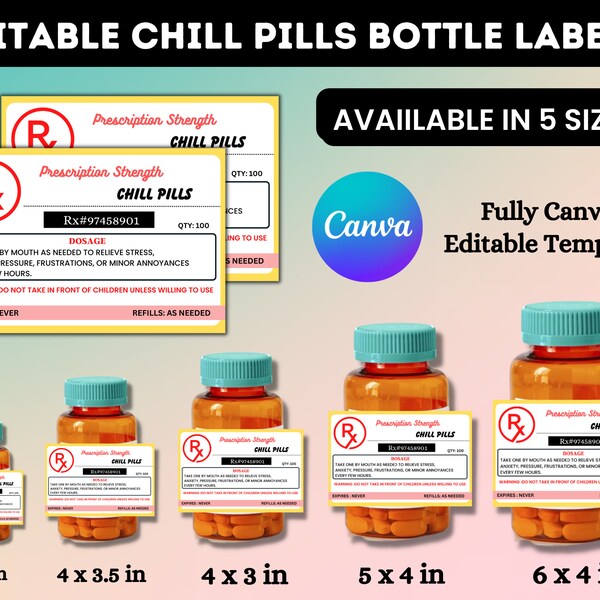Chill Pill - Etsy