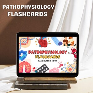 Pathophysiology Flashcards Bundle | Pathophysiology Notes | Nursing ...