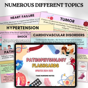 200+ Pathophysiology Flashcards | Pathophysiology Nursing Notes ...