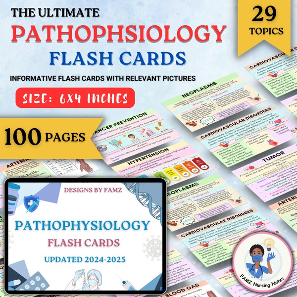 Pathophysiology Guide - Etsy