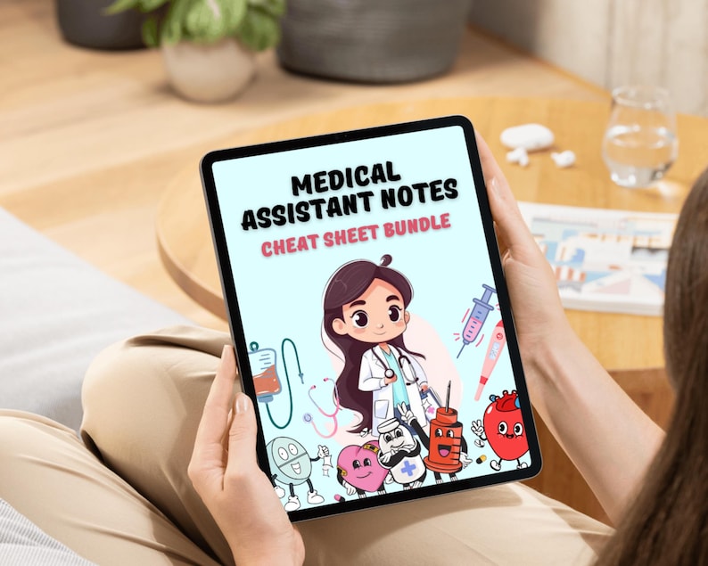 Medical Assistant Notes & Cheat Sheet Bundle | Medical Assistant Study ...