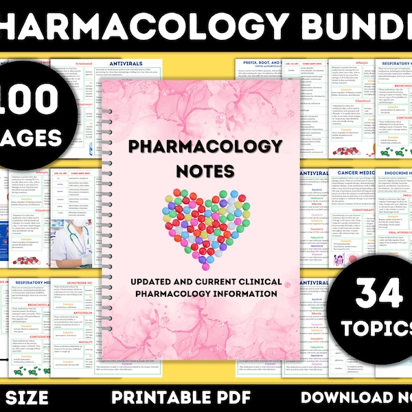 Simple Nursing Study Guide - Etsy