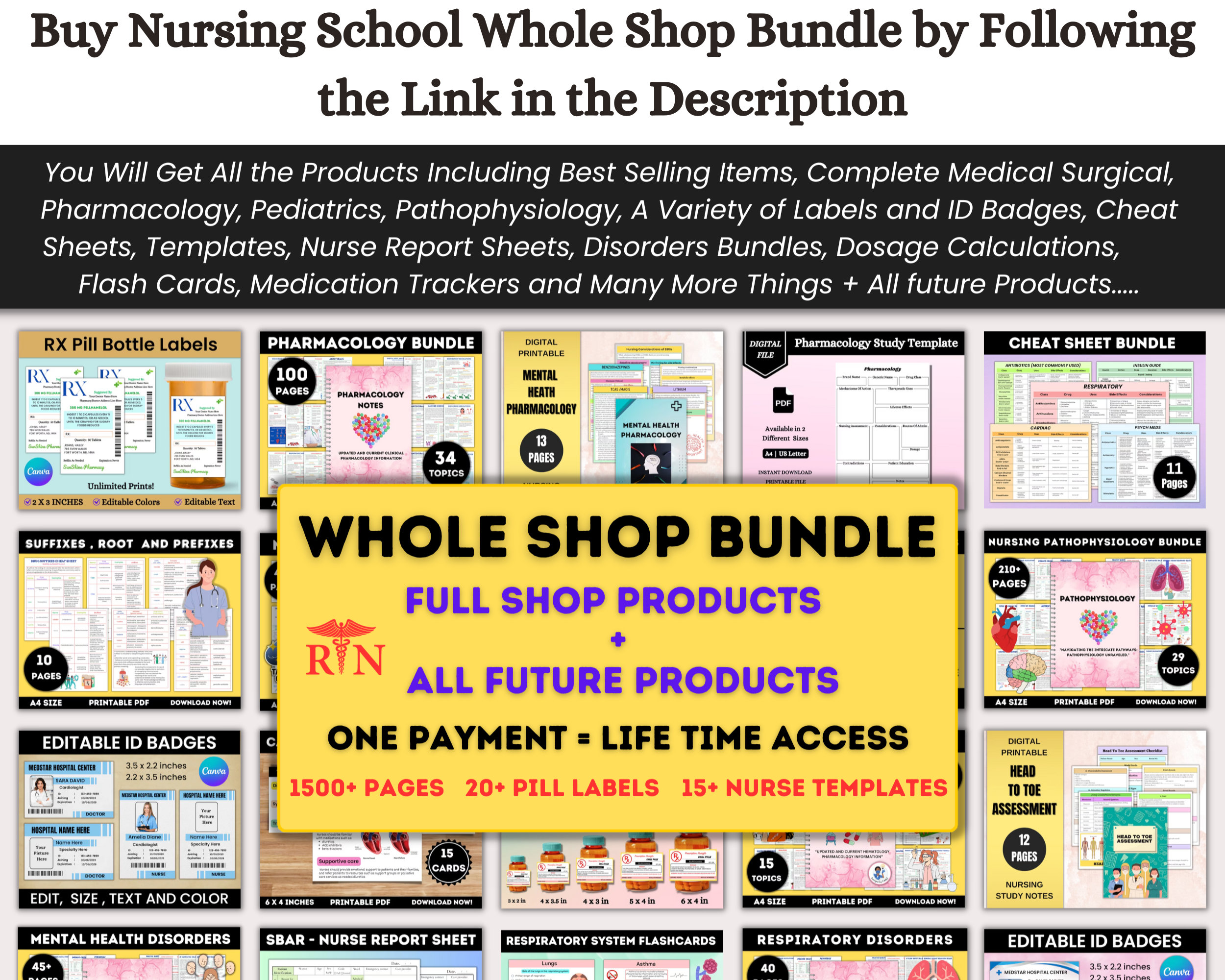 Mental Health Pharmacology Study Guide | NCLEX Pharmacology | Nursing ...