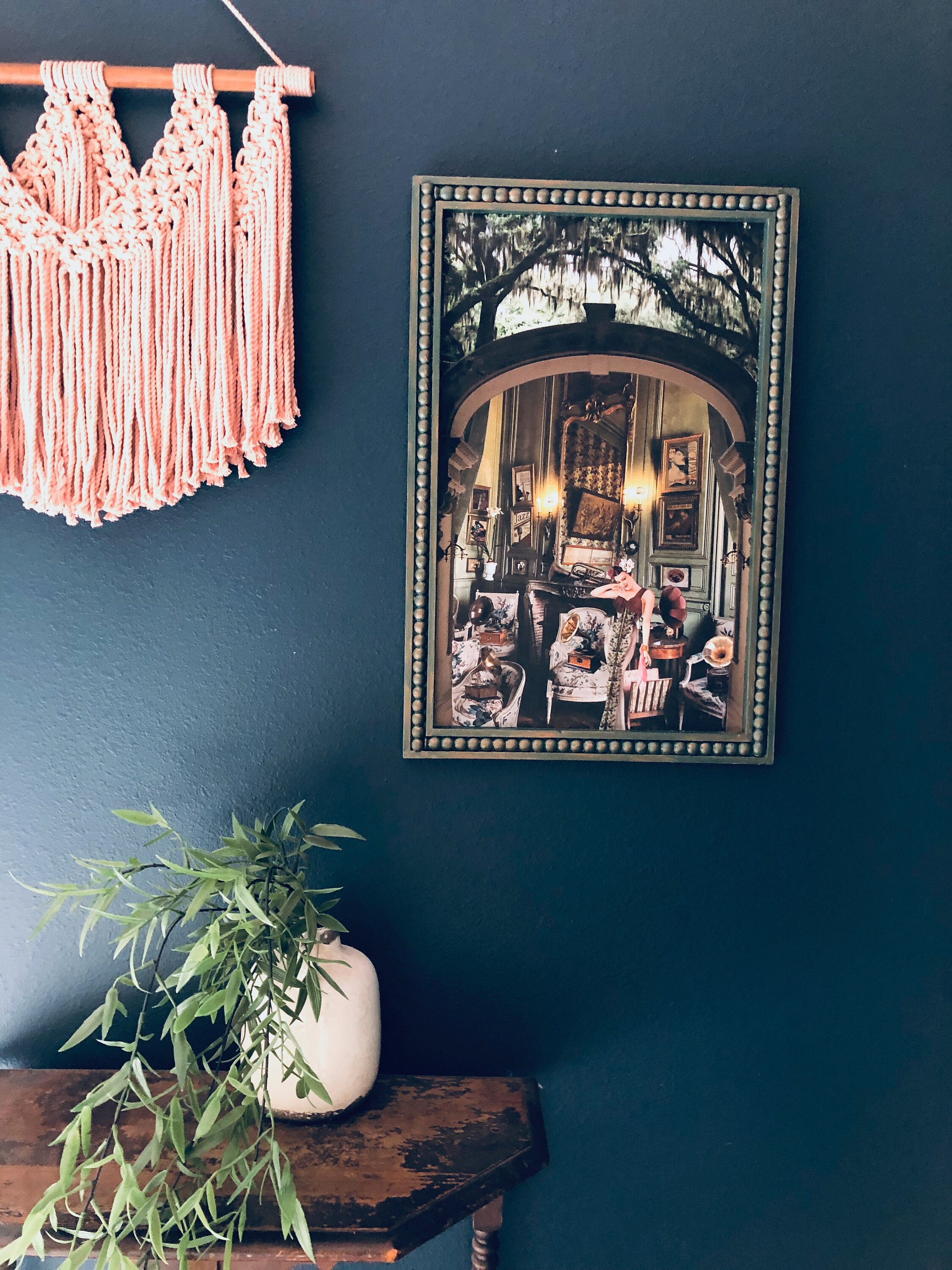 Vintage Jazz Pin up Collage on Wood Panel, Original Handmade Collage ...