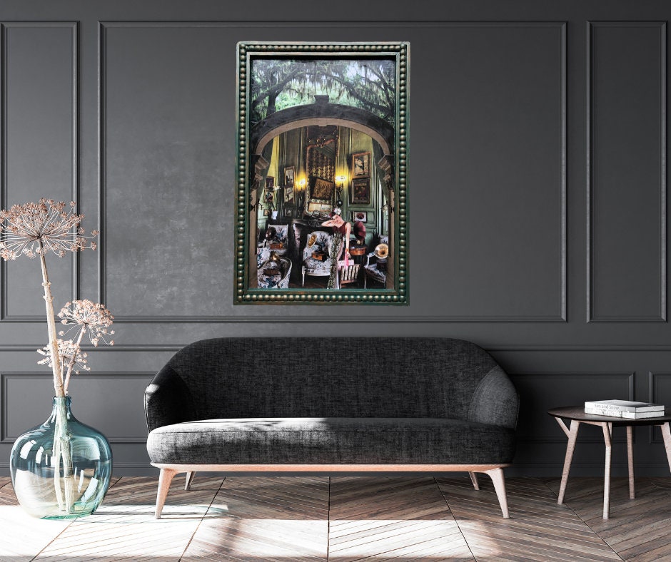 Vintage Jazz Pin up Collage on Wood Panel, Original Handmade Collage ...