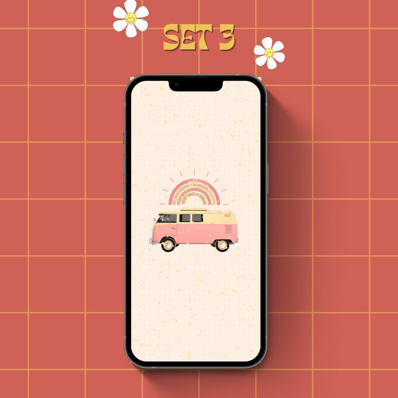 Retro Phone Wallpaper - Etsy