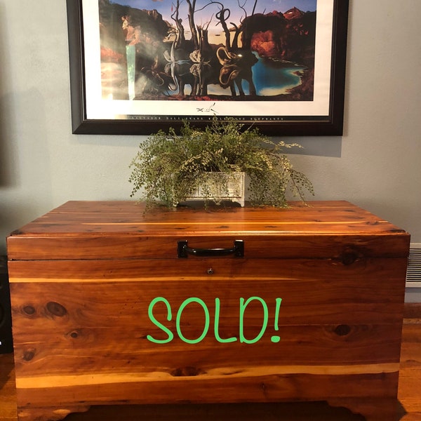 Cedar Chest (You'll Enjoy) - Etsy