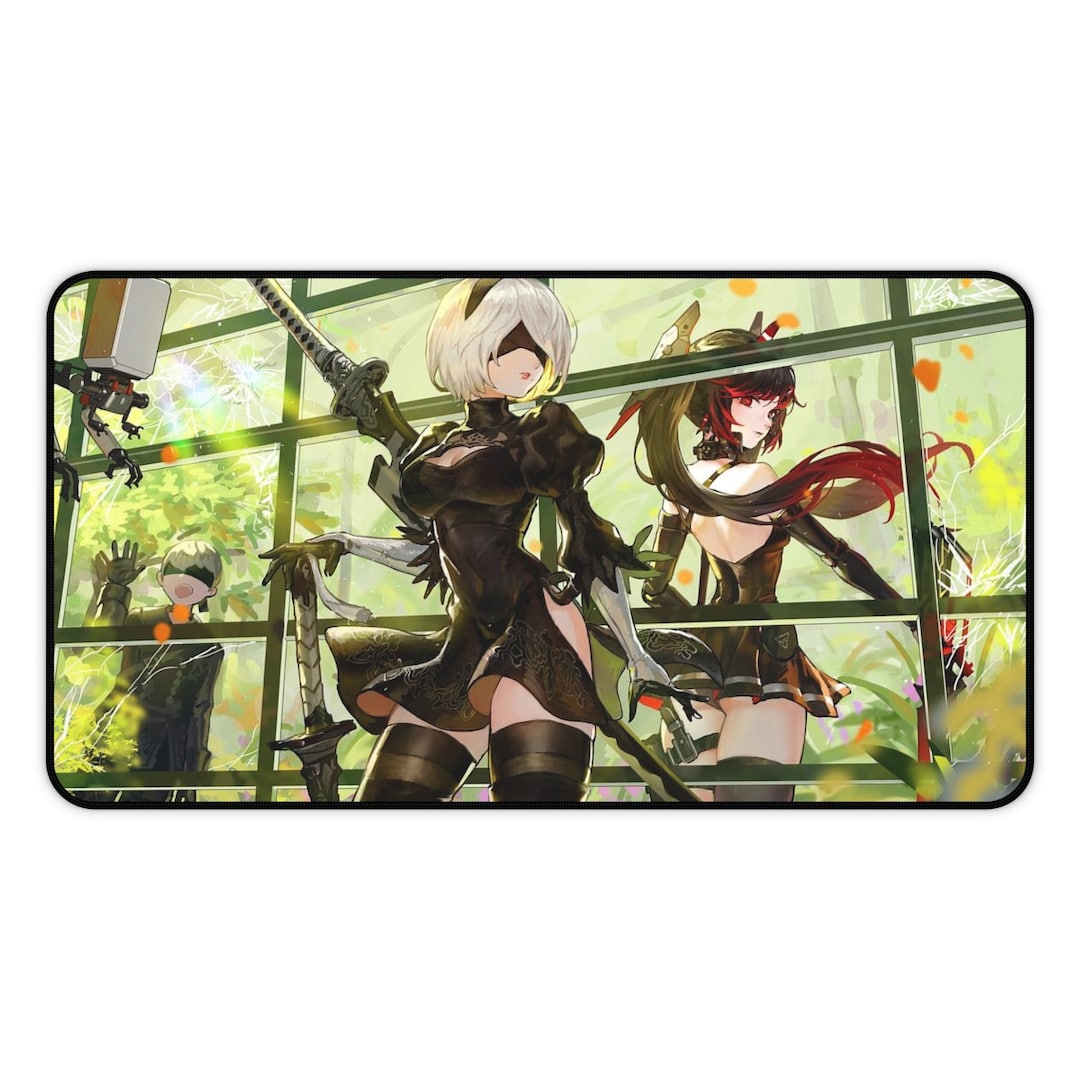 Nier Automata X Punishing Gray Raven Crossover Mousepad Large Gaming ...