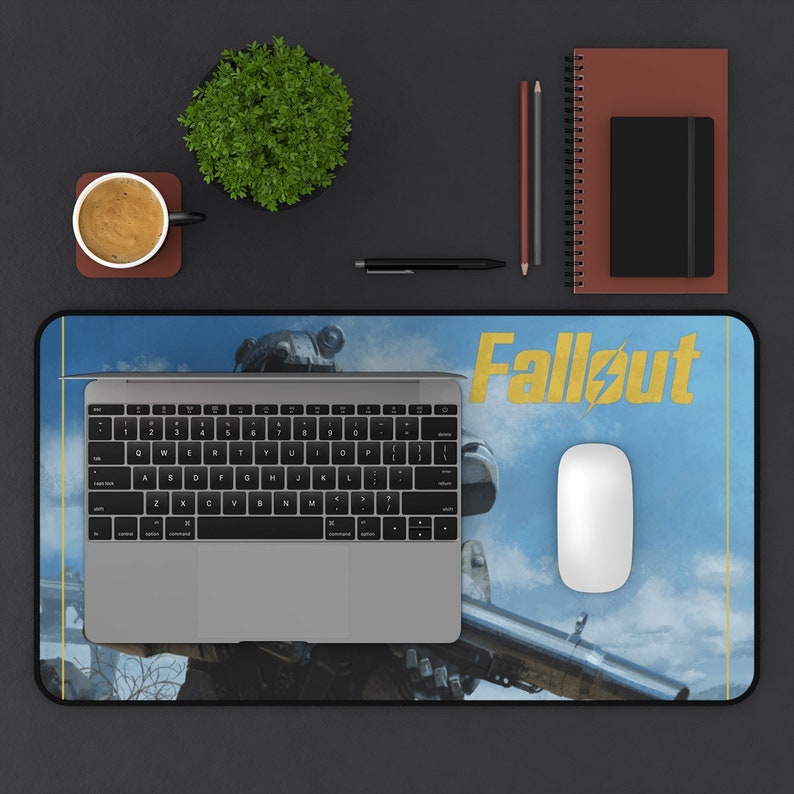 Fallout Desk Mat • Brotherhood of Steel Mousepad • Gaming Playmat - Etsy