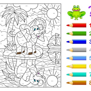 20 Math Coloring Printable Pictures - Coloring Pages - Kid Math Game ...