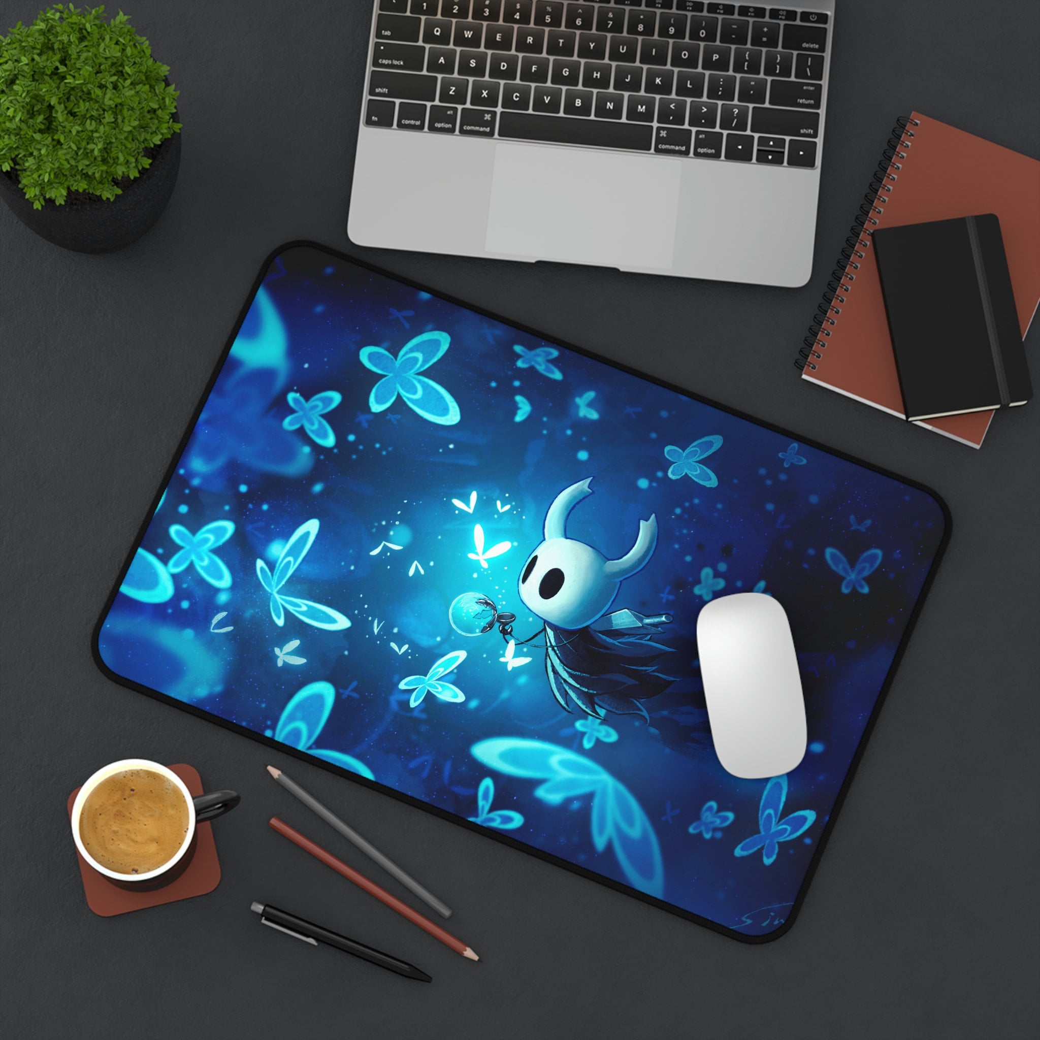 Hollow Knight Butterflies Gaming Desk Mat Gamer Mousepad - Etsy