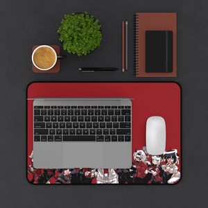 Helltaker Characters Desk Mat • Video Game Mousepad • Gaming Playmat - Etsy