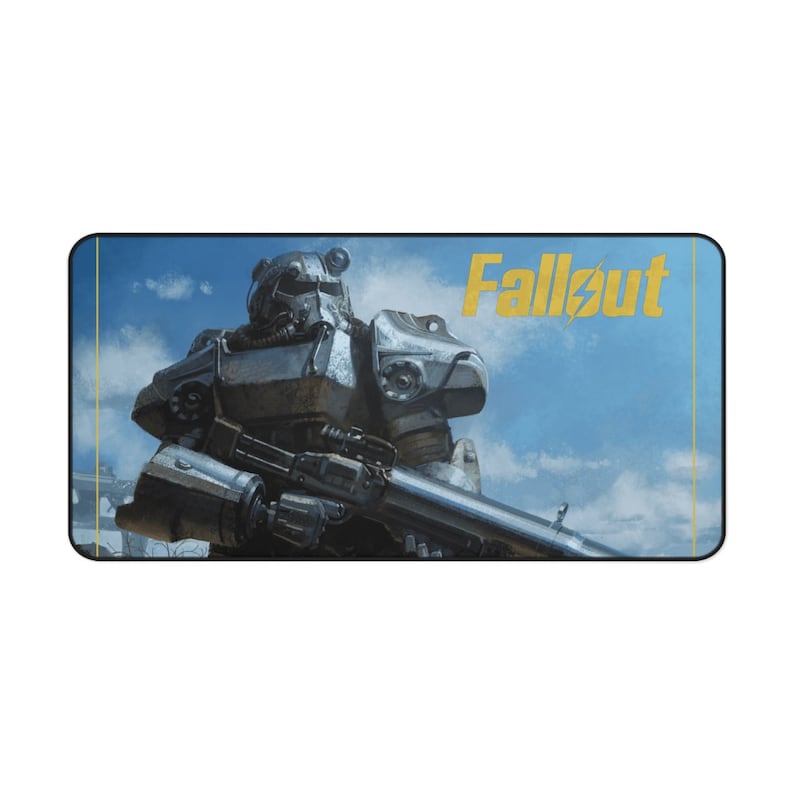 Fallout Desk Mat • Brotherhood of Steel Mousepad • Gaming Playmat - Etsy