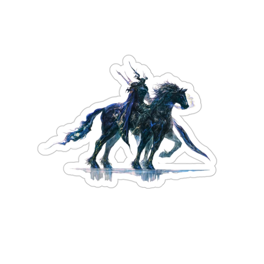 Odin Final Fantasy 16 Waterproof Sticker • Premium FF XVI Gaming Vinyl ...