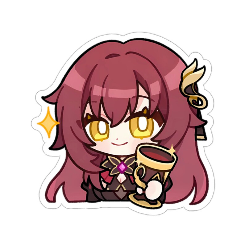 Chibi Eden Honkai Impact 3rd Waterproof Sticker Premium - Etsy