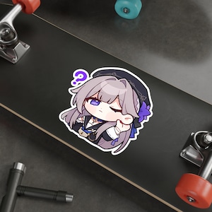 Honkai Star Rail Chibi Herta Waterproof Sticker • Premium Gaming Vinyl ...