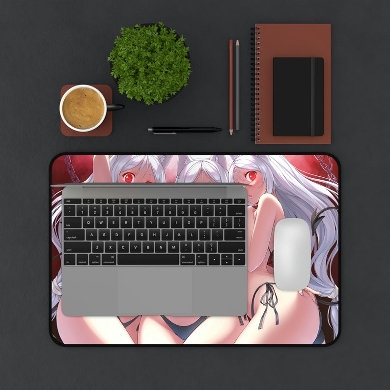 Helltaker Cerberus Bikini Waifus Desk Mat Ecchi Gaming - Etsy