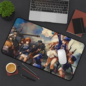 Girls Und Panzer Liberty Leading the People Eugene Delacroix Parody ...