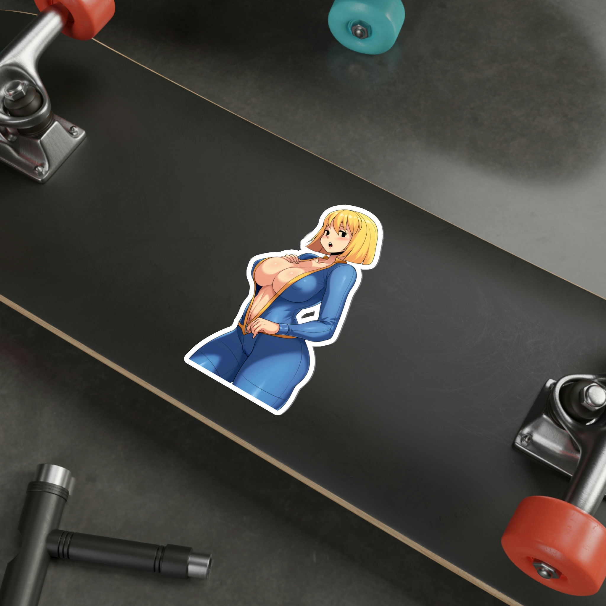 Fallout Sexy Vault Girl Big Tits Waterproof Sticker Ecchi - Etsy Australia