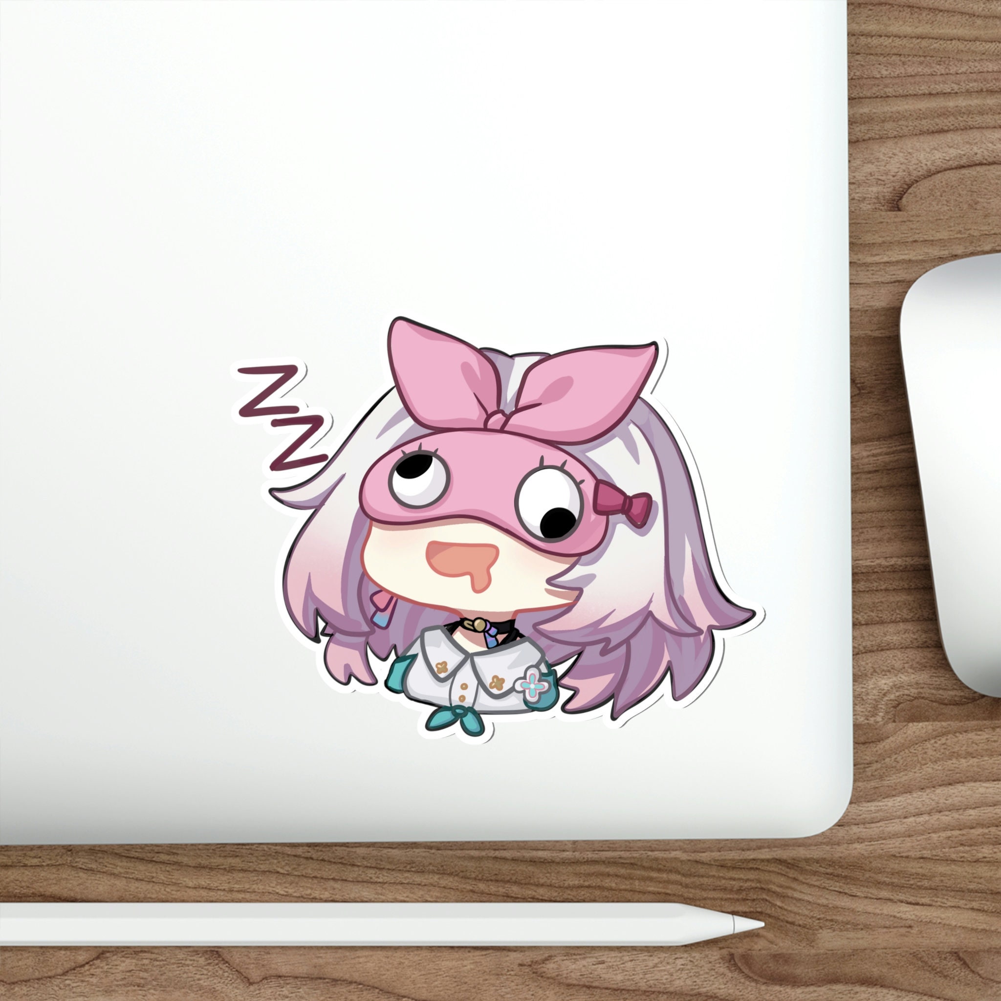 Sleepy Chibi March 7th Honkai Star Rail Waterproof Sticker - Etsy New ...