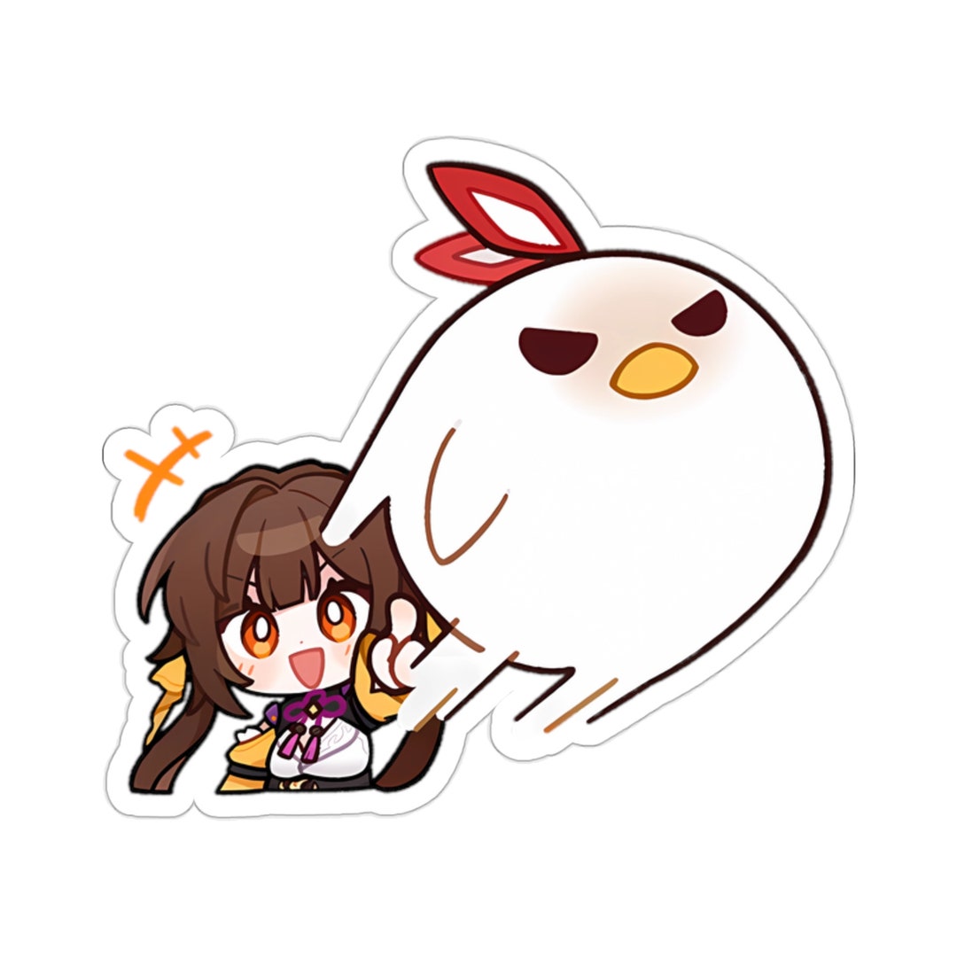 Honkai Star Rail Chibi Sushang Waterproof Sticker • Premium Gaming ...