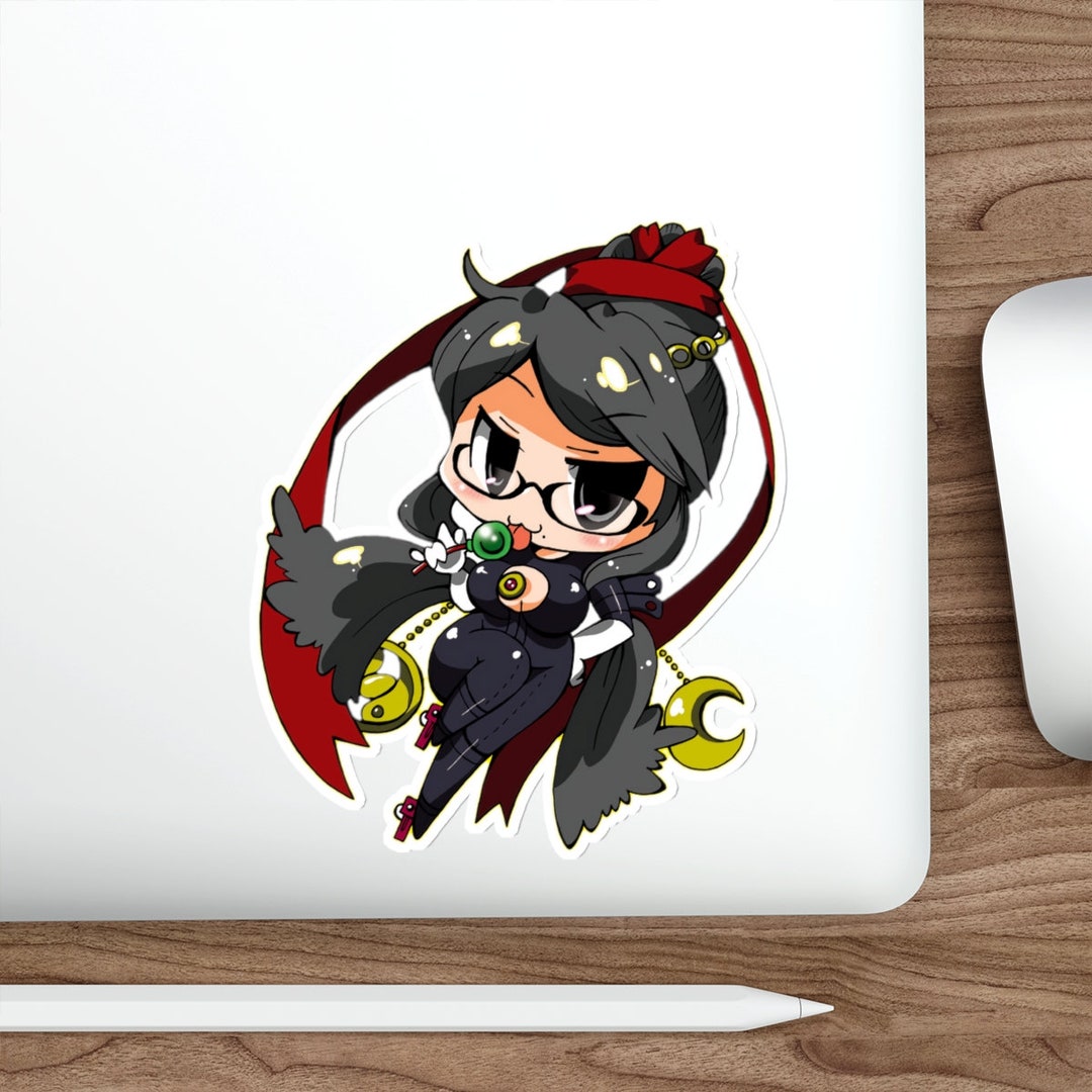 Chibi Bayonetta Waterproof Sticker Premium Vinyl Car Decal - Etsy