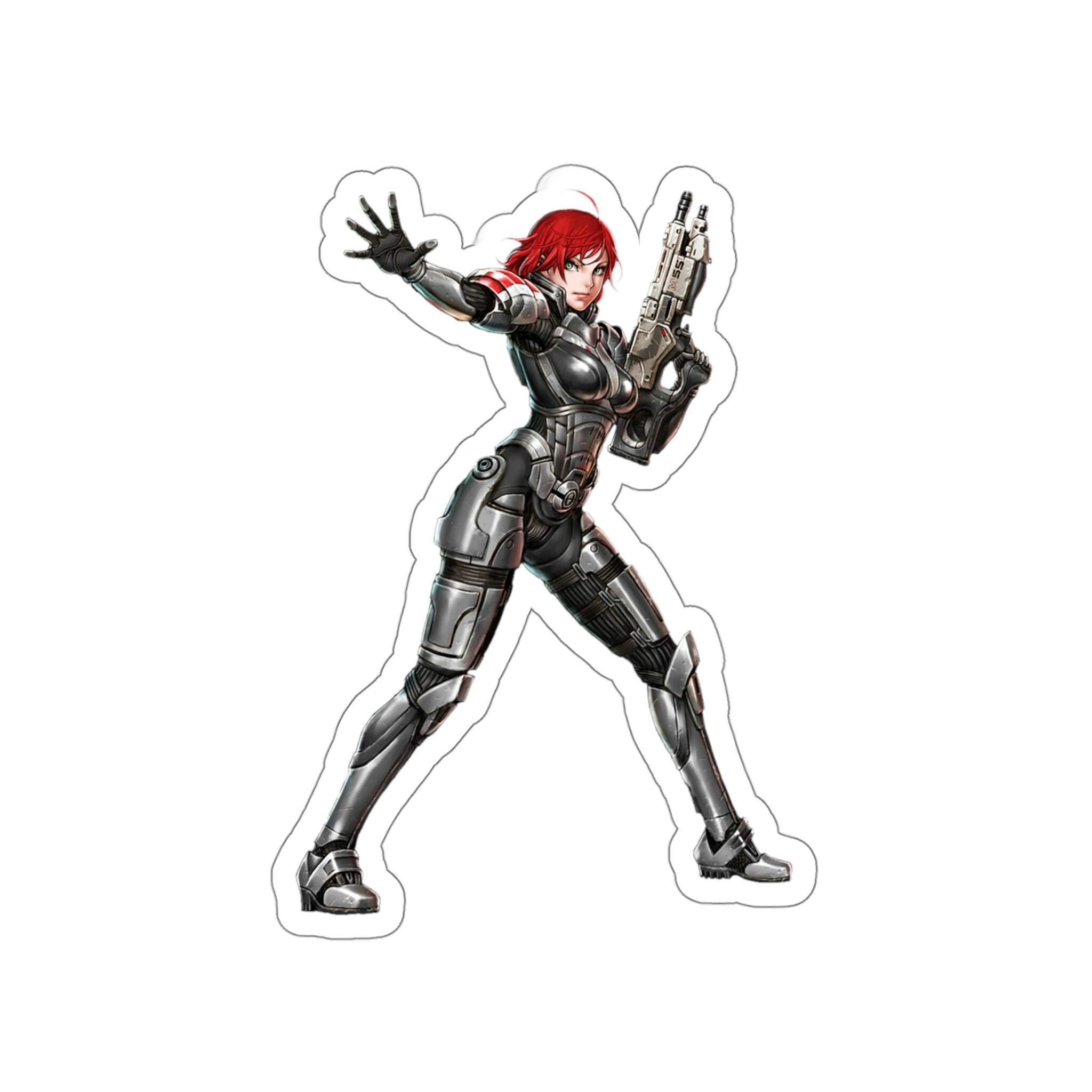 Femshep Mass Effect Waterproof Sticker Gaming Vinyl Decal Etsy